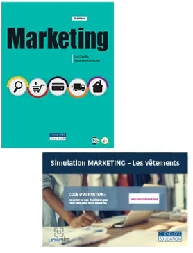 Combo - Marketing, 3e édition + Simulation Marketing - Les vêtements ...