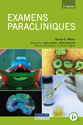 Examens paracliniques 3e edition – Coopérative Bois-de-Boulogne